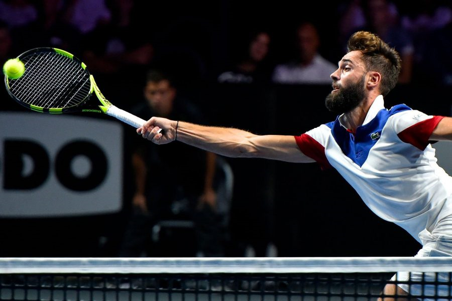 Benoit Paire saves one match point to knock out David Goffin in Metz ...