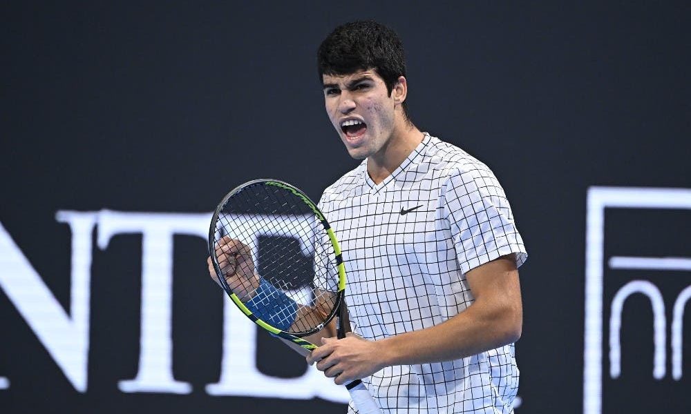 Carlos Alcaraz secures his semifinal spot at the Next Gen ATP Finals in ...