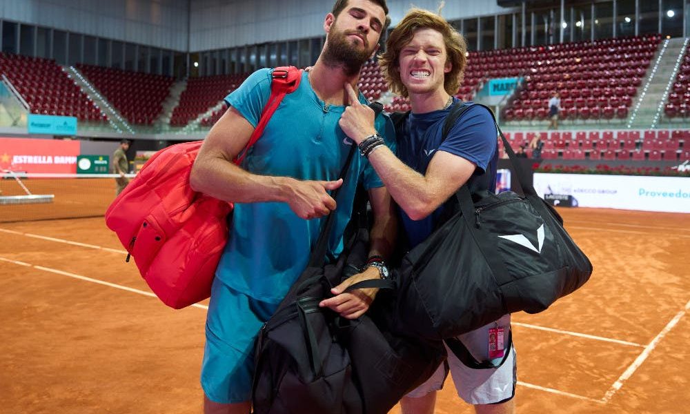 Karen Khachanov and Andrey Rublev claim their first doubles title as a ...