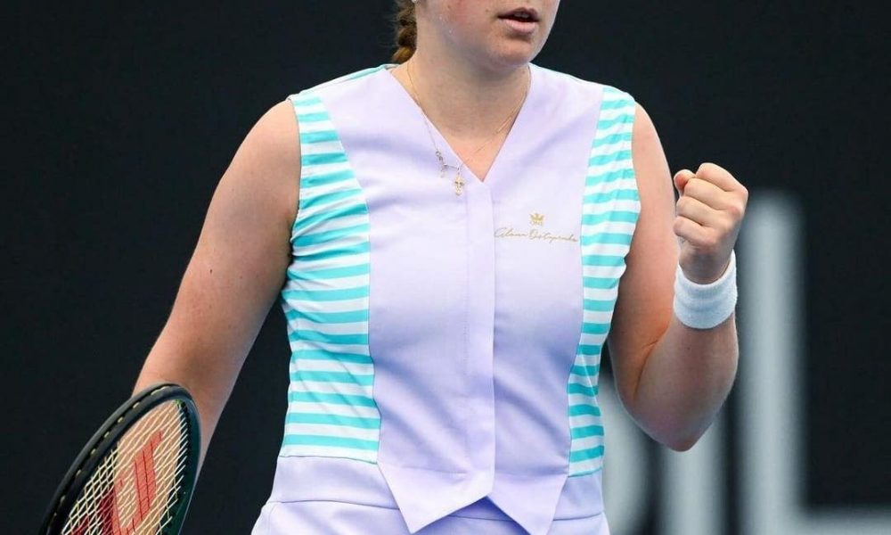 Jelena Ostapenko beats Daria Kasatkina in Adelaide to win the seventh title of her career ...