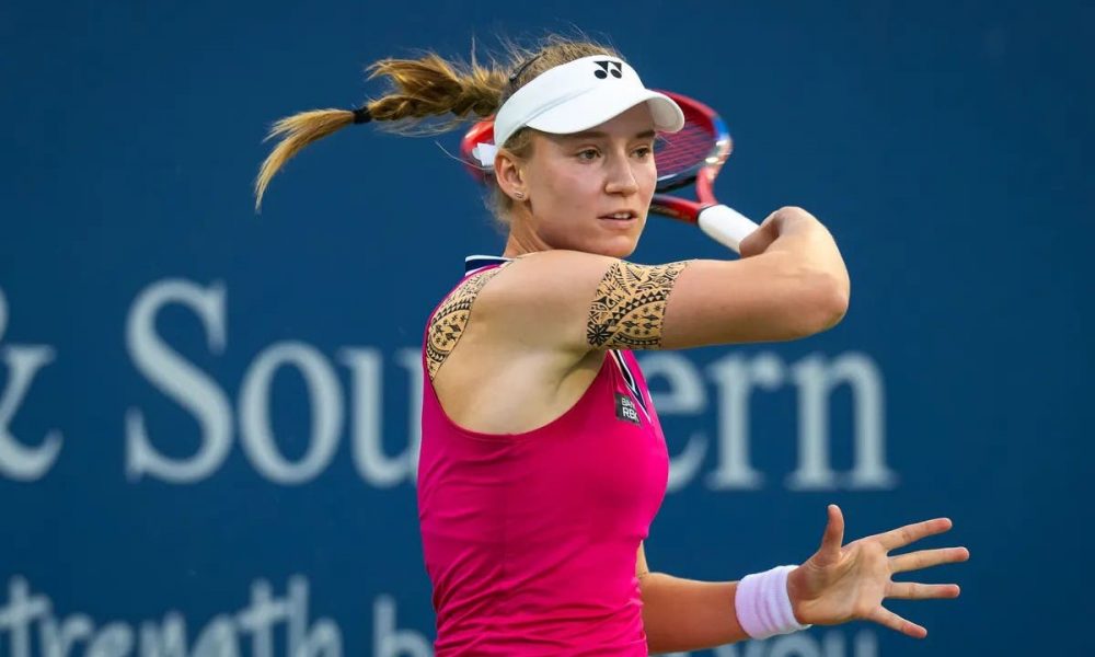 Elena Rybakina comes back from one set down to beat Clara Tauson at the ...