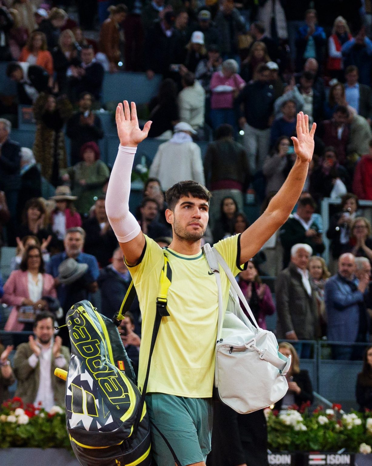 Carlos Alcaraz Withdraws From Rome Due To Arm Injury - UBITENNIS